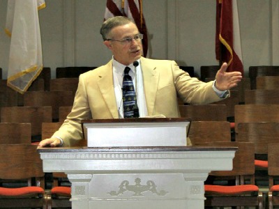 Peele Speaks at BPC Chapel - Brewton-Parker Christian University