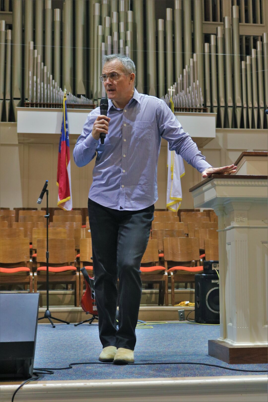 Rick Gage Delivers Heart Moving Message at BPC During Revival - Brewton ...